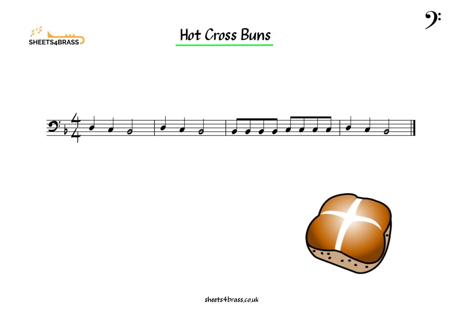 Bass Clef Sheet Music - sheets4brass