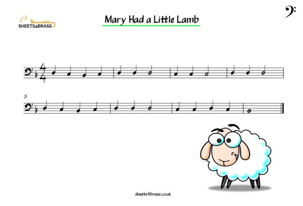 Bass Clef Sheet Music - sheets4brass
