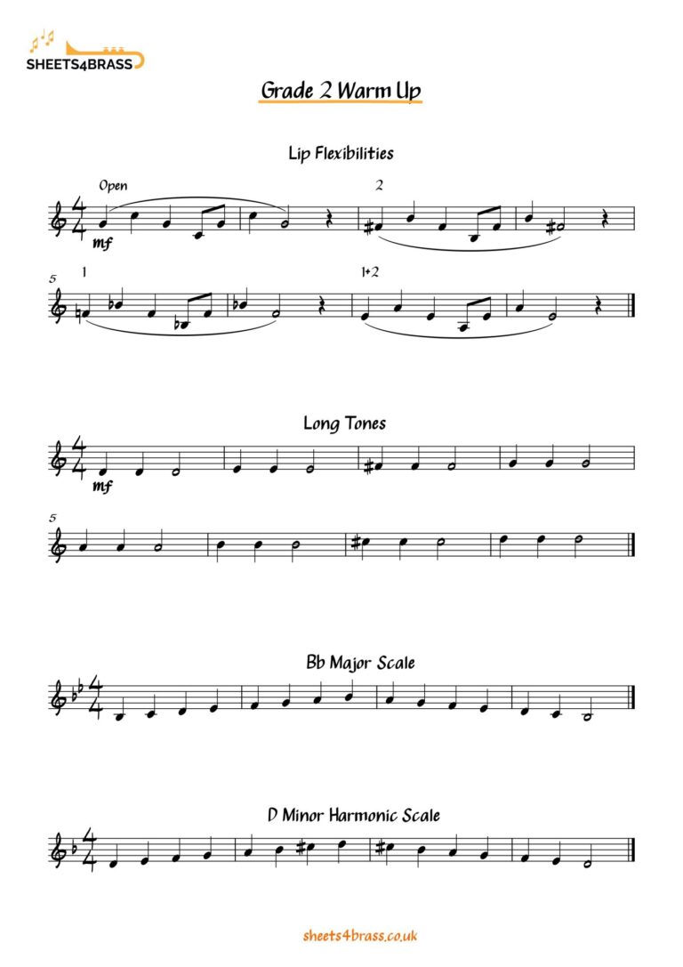 Free Sheet Music for Trumpet and other Brass Instruments